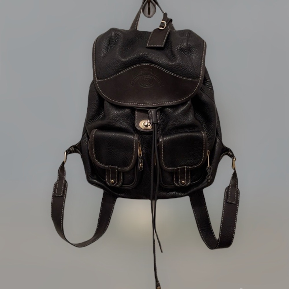 Ghurka Original Collection Leather Backpack - Gem
